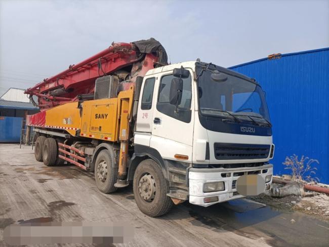 Concrete Mixer Machine Sy 56 Meter Second Hand Boom Pump