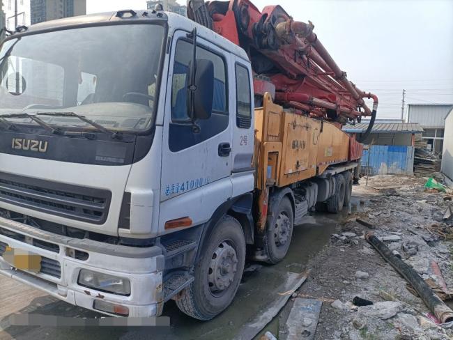 Concrete Mixer Machine Sy 56 Meter Second Hand Boom Pump