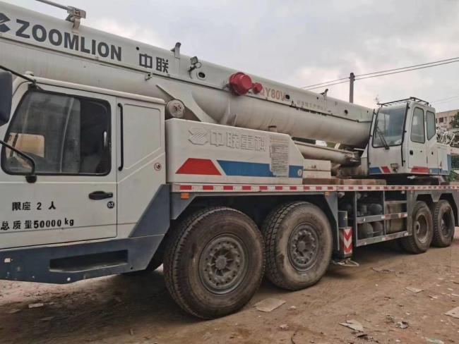 Factory Direct Supply Zoomlion 80 Ton Knuckle Boom Crane Truck Mounted Crane for Sale