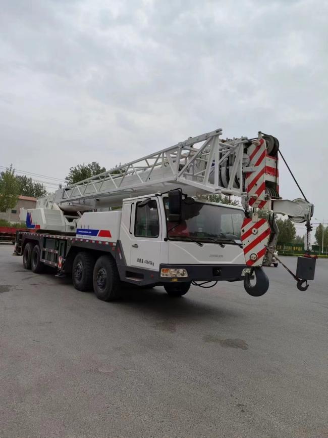 Renovated Good Condition Zoomlion 50t Truck Crane Second Hand Mobile Crane Construction Equipment Knuckle Boom Crane