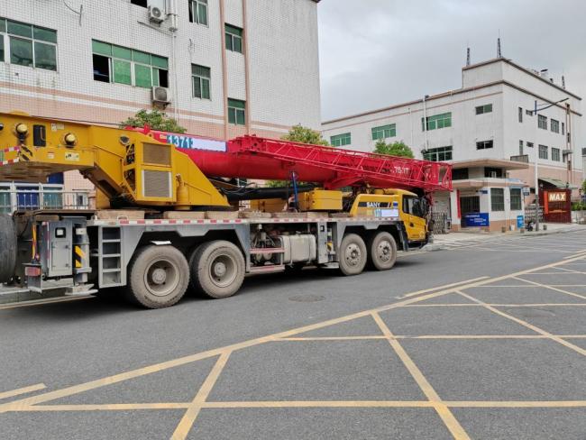 2019 Used Crane Truck Mobile Crane 55t Crane with Good Condition Stc550t Knuckle Boom Crane