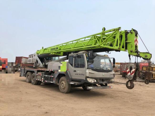 35ton Used Truck Crane Mobile Crane Construction Equipment Truck-Mounted Telescopic Crane