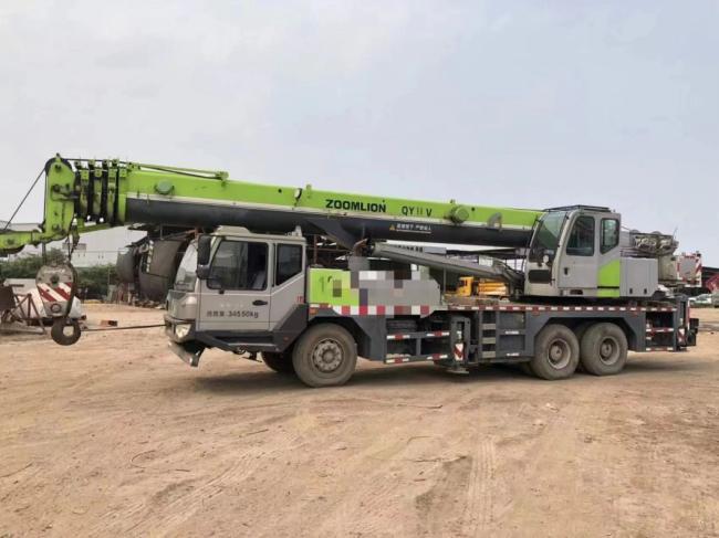 35ton Used Truck Crane Mobile Crane Construction Equipment Truck-Mounted Telescopic Crane