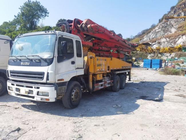 Second Hand Sy 43 Meters Concrete Mixing Machine for Ready Mix