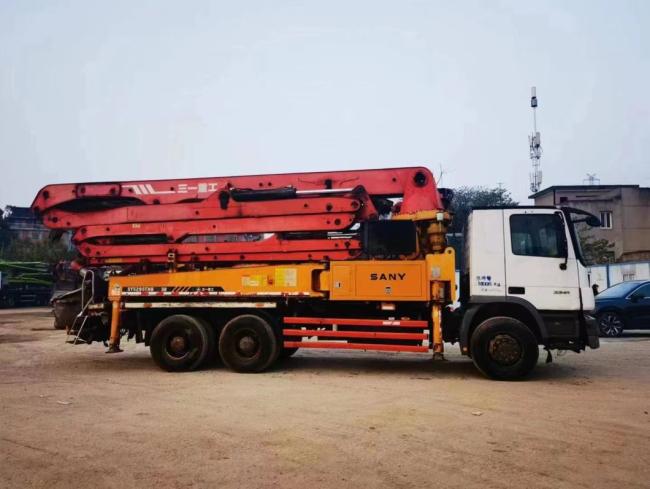 Concrete Mixer Machine Used Sy 38 Meters Concrete Pump M Boom Sections