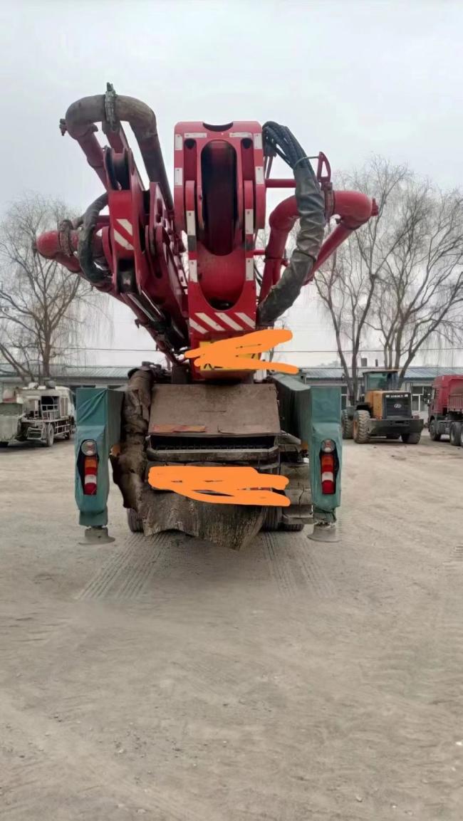 56m Benz Concrete Equipment Concrete Placing Boom Beton Pumping Machine Used Truck Mounted Concrete Pump
