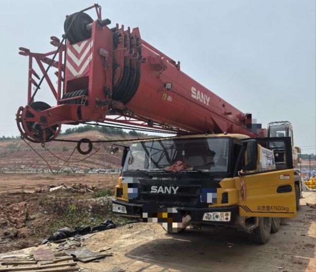 2022 Sy 80ton Used Trcuk Crane Mobile Crane Constuction Qeuipment