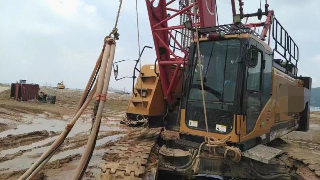 Used Sy 55-Ton Crawler Crane for Sale in 2019