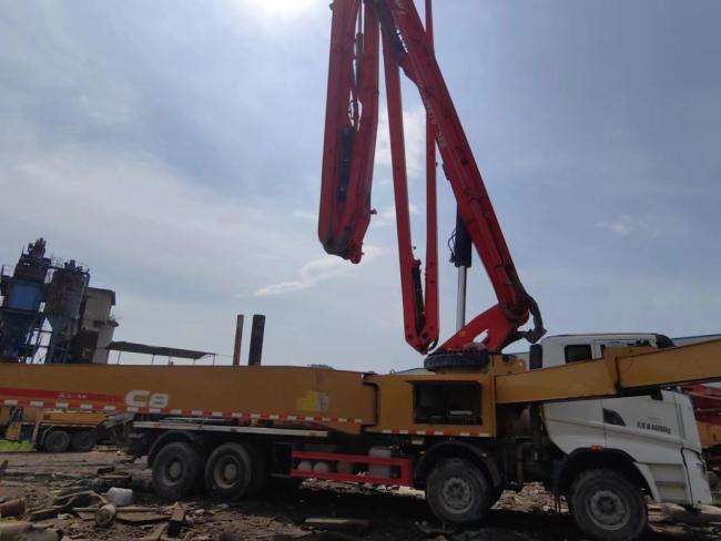 2020 Top Quality 56m Concrete Pump Beton Pump Concrete Mixer Construction Machine