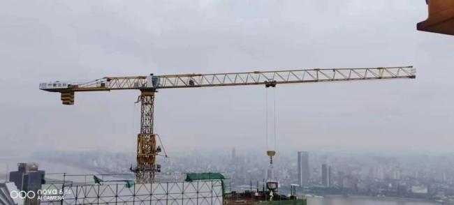 Famous Brand Young Year 2019 Used Tower Crane 7525-16 Series Luffing Cranes