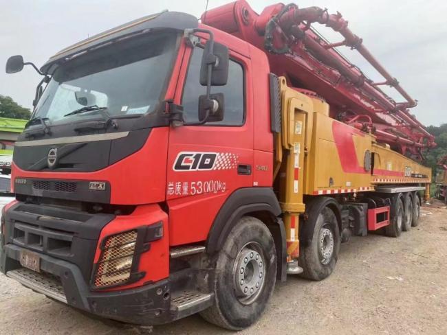 Concrete Boom Pump 62m Used Concrete Pump Truck Construction Equipment Heavy Equipment
