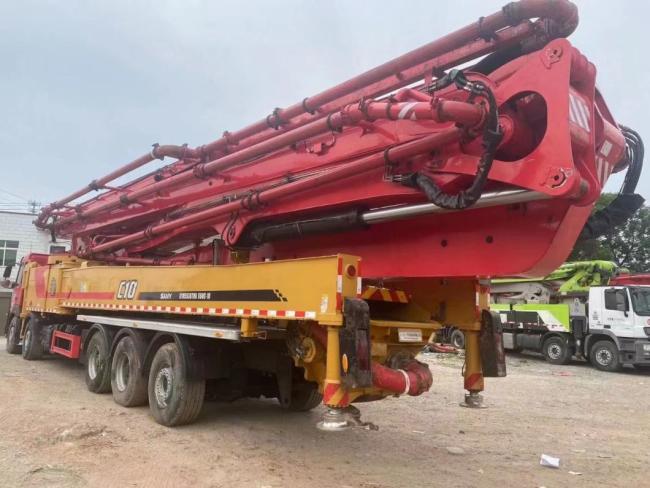 Concrete Boom Pump 62m Used Concrete Pump Truck Construction Equipment Heavy Equipment