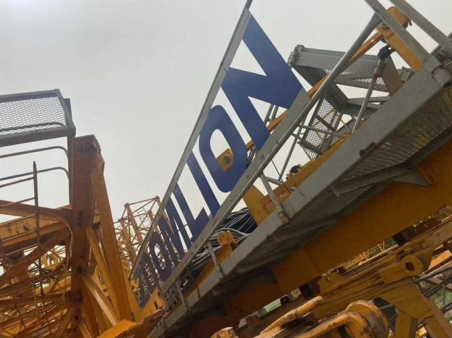 at The End of 2018, Zoomlion 46 Meters, 7.5+12 Elevation Tower Crane Inventory