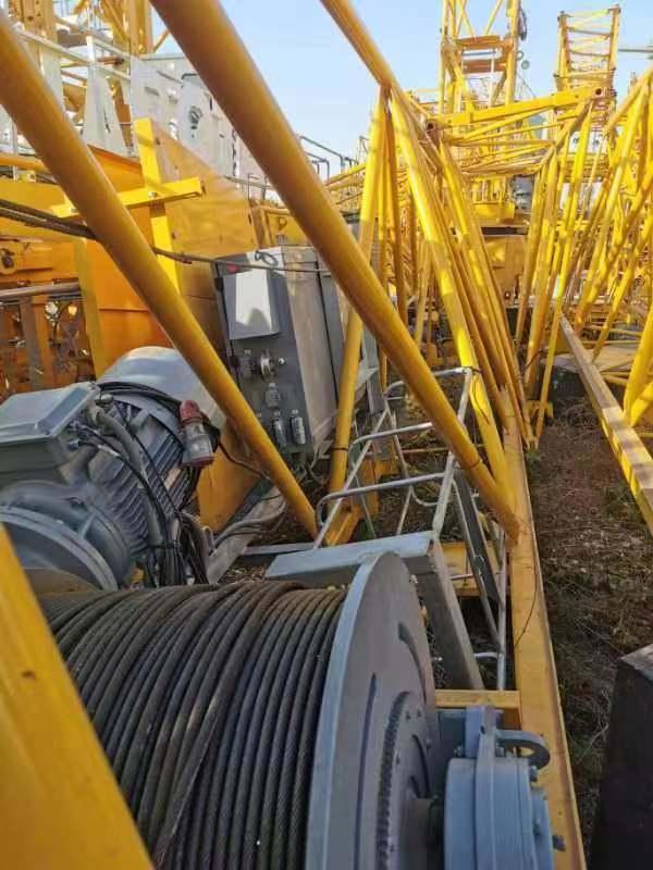 138hb Used Tower Crane with 12t Max Load for Sale