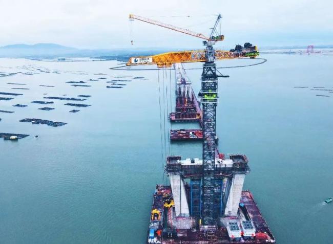 Hot Sale Xg Used Tower Crane W7530-20s with 20t Max Load