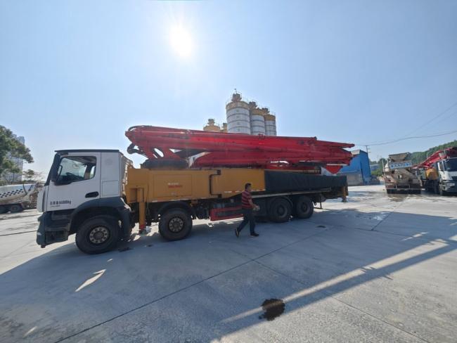 20 Years Sy 56m Benz Chassis Stock Pump Truck