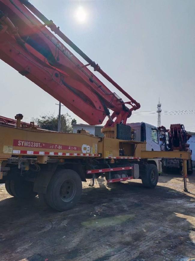 Sy 37 Meters Large Construction Site Equipment Concrete Pump