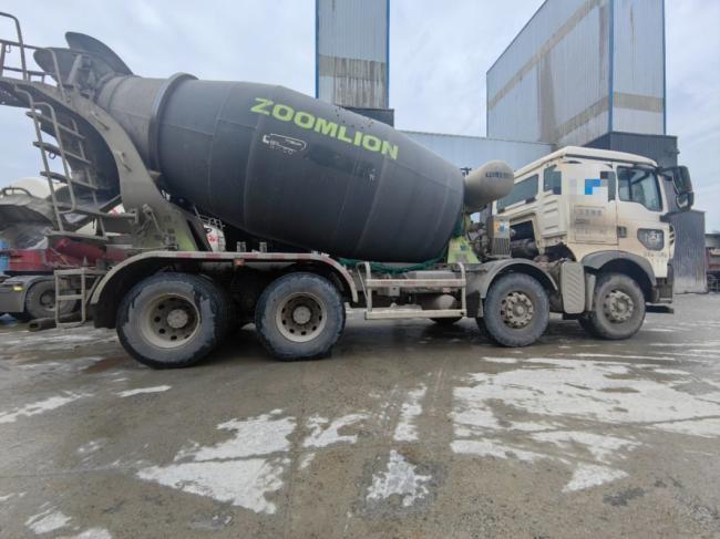 2021 Zoomlion Concrete Mixer Truck 12cbm Concrete Mixing Plant Concrete Batching Plant