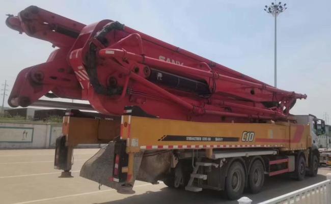 Best Condition Almost Brand New Sy Concrete Pump Car 62 Meters, Long Pump Car
