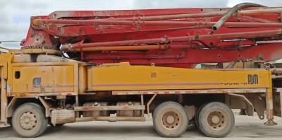 Quality After-sales Service White Used Putzmeister 46m Concrete Pump Truck on I Suzu for sale