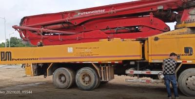 中国 ベンツ アクトロス 2012年 販売後サービス付き 46m 式 プッツマイスター コンクリートポンプ 販売のため