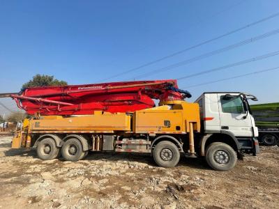 中国 Putzmeister 46m 中古 コンクリートポンプ トラック 2012年 白色 販売後サービス 販売のため