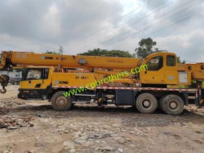 Cina QY 5K5-1 2014 Xg Usato 25 tonnellate Usato Camion Cran Lifting Equipment Altura massima di sollevamento 40m in vendita