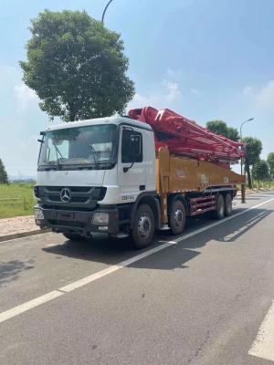 13860*2550*4000 mm Χρησιμοποιούμενη αντλία κοκρέτης στο πλαίσιο Mercedes Benz 2011 Sy 52 Meter με 1