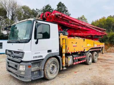 中国 販売後サービス提供 2019年に製造されたベンツ・シャーシの49メートルコンクリートポンプトラック 販売のため