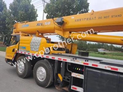 China 2007 Xg 50T Used Mobile Truck Crane with Maximum Lifting Height 40m and Truck-Mounted for sale