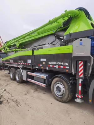 Cina Macchine per la costruzione Zoomlion 52m Pompa di calcestruzzo usata con ampiezza vibrante di 2,6 mm in vendita