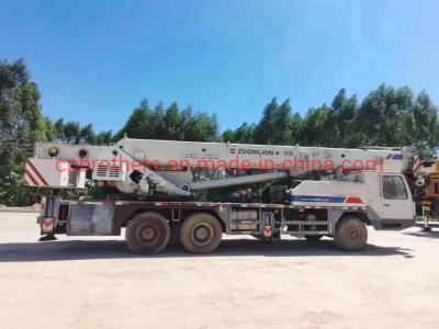 China 25 Tons Zoomlion Second Hand Truck Crane QY25V5 for Heavy Equipment in Good Condition for sale