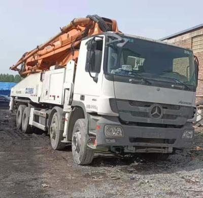 中国 建設用 ズームリオン 52m 中古 ブームポンプ 建設機械 トラックポンプ 販売のため