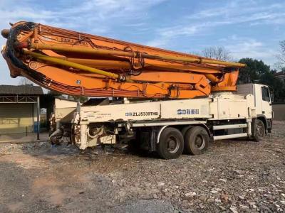 Cina Zoomlion 49m Pompe per calcestruzzo usate Macchine per la costruzione Amplitudine vibrante 2,6 mm in vendita