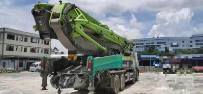 Cina 13915*2530*4000mm Pompa di calcestruzzo bianco Zoomlion 56 metri attrezzature da costruzione per il mercato in vendita