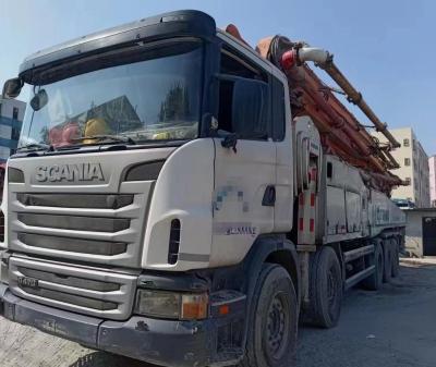 中国 オレンジ・ズームリオン 63m 生産性を向上させる二手コンクリートポンプ建設機械 販売のため