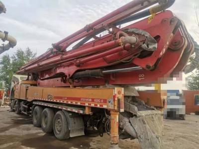 Cina Macchine da costruzione usate Pompa per calcestruzzo da 62 metri Peso totale 53000 kg Pompa a scarico in vendita