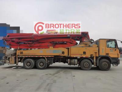 中国 オレンジ・プッツマイスター コンクリートポンプ 46m Benz 大規模な建設プロジェクトに使用 販売のため