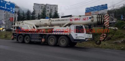 중국 Qy80 Zoomlion 트럭 크레인 모바일 호스팅 장비 판매 후 서비스 필요 판매용