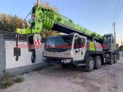 중국 접는 줌리온 70 톤 크레인 리프팅 갱신 상태 사용 4 셰프트 번호 판매용