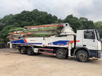 Cina Zoomlion 52m usata macchine da costruzione tipo cilindro pompa per calcestruzzo con prestazioni in vendita
