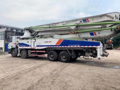 Cina Zoomlion 52m usata macchine da costruzione tipo cilindro pompa per calcestruzzo con prestazioni in vendita