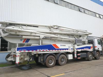 Cina Zoomlion 52m Used Concrete Truck Pump con tipo di cemento semi-seco e telaio Benz in vendita