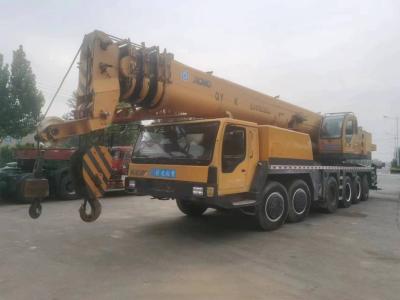 중국 2010 이동 크레인 100톤 호스트 크레인 ISO9001 인증으로 사용된 트럭 크레인 판매용