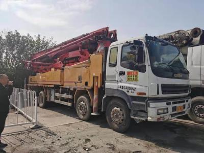 Cina Usato 46 Meter Putzmeister Semi-secco Concreto a scatto Pompa di calcestruzzo Peso totale in vendita