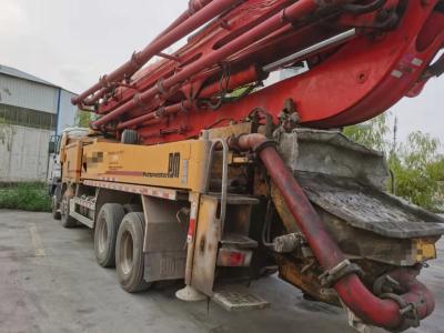 Cina Usato 46 Meter Putzmeister Semi-secco Concreto a scatto Pompa di calcestruzzo Peso totale in vendita