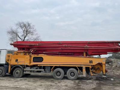 Cina Germania Pompa di calcestruzzo 56 metri Usata macchina da costruzione montata su camion a prezzi accessibili in vendita