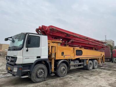 Cina Germania Pompa di calcestruzzo 56 metri Usata macchina da costruzione montata su camion a prezzi accessibili in vendita