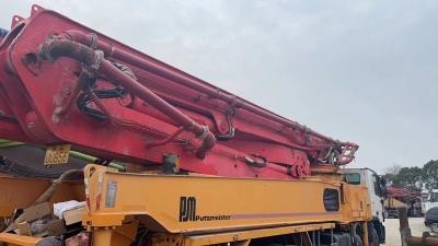 Cina Germania Pompa di calcestruzzo 56 metri Usata macchina da costruzione montata su camion a prezzi accessibili in vendita