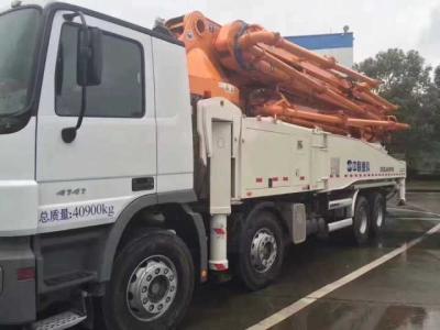 中国 半乾式 ショットコンクリート オレンジ ズームリオン 52m 用用 コンクリートポンプ 準備混凝土 建設 販売のため